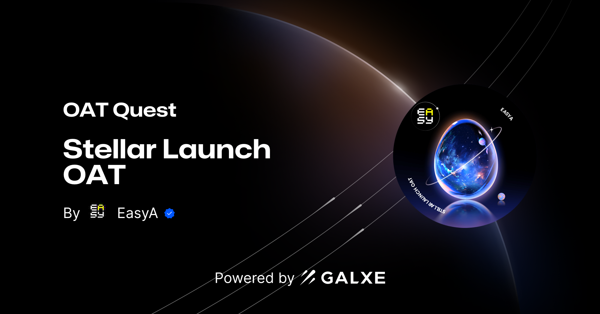 Stellar Launch OAT by EasyA | Galxe Quest