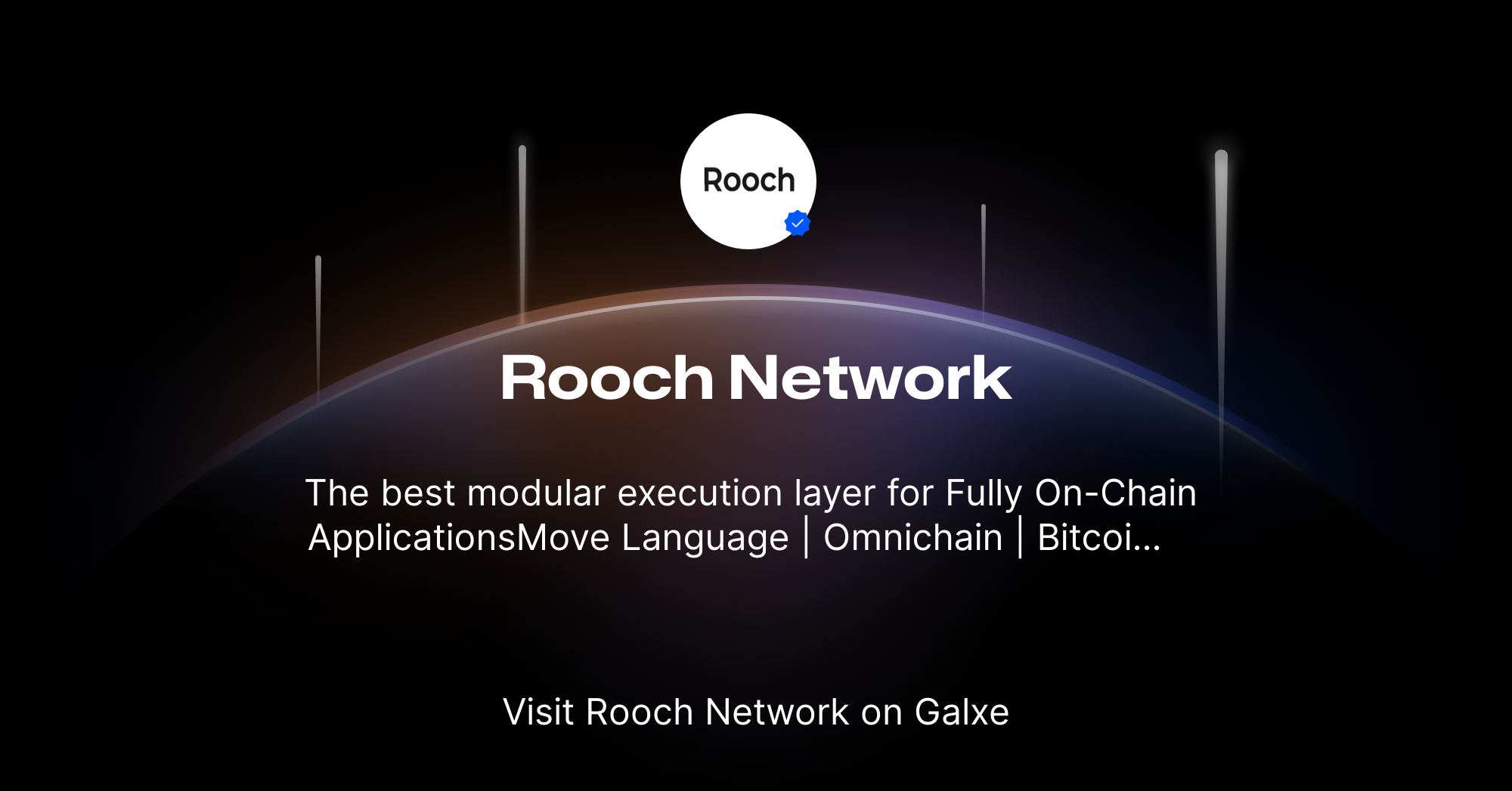Join Rooch Network on Galxe
