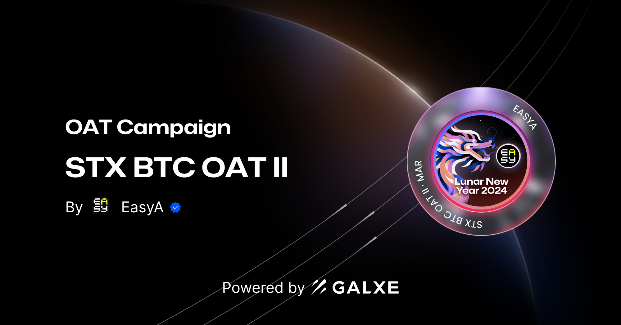 STX BTC OAT II by EasyA | Galxe Quest
