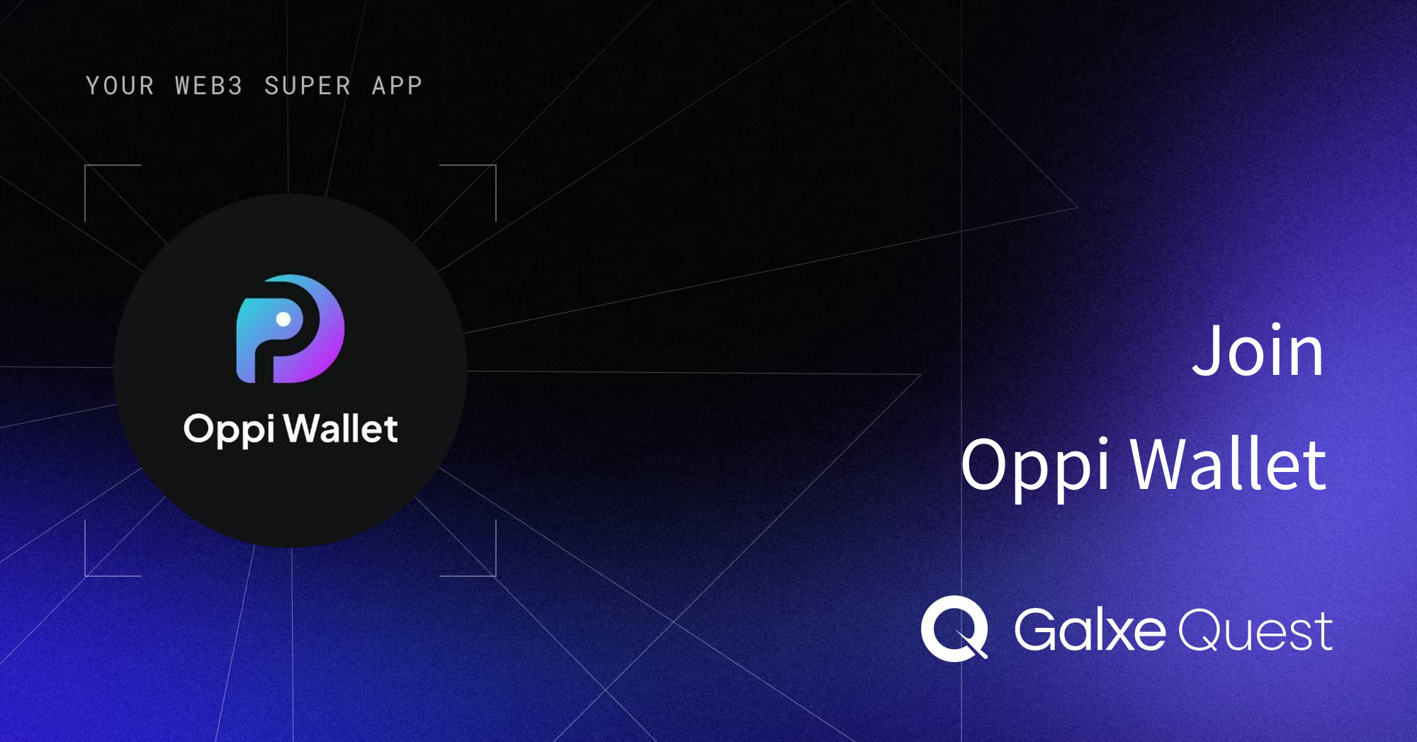 Join Oppi Wallet on Galxe Quest