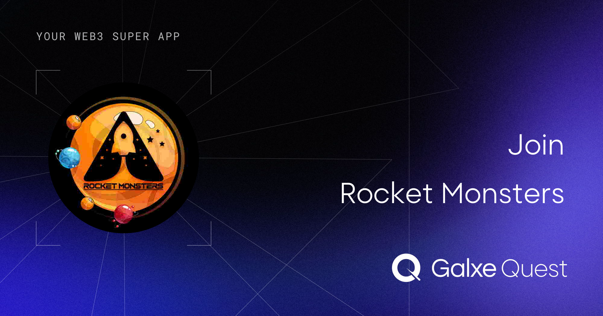 Join Rocket Monsters on Galxe Quest