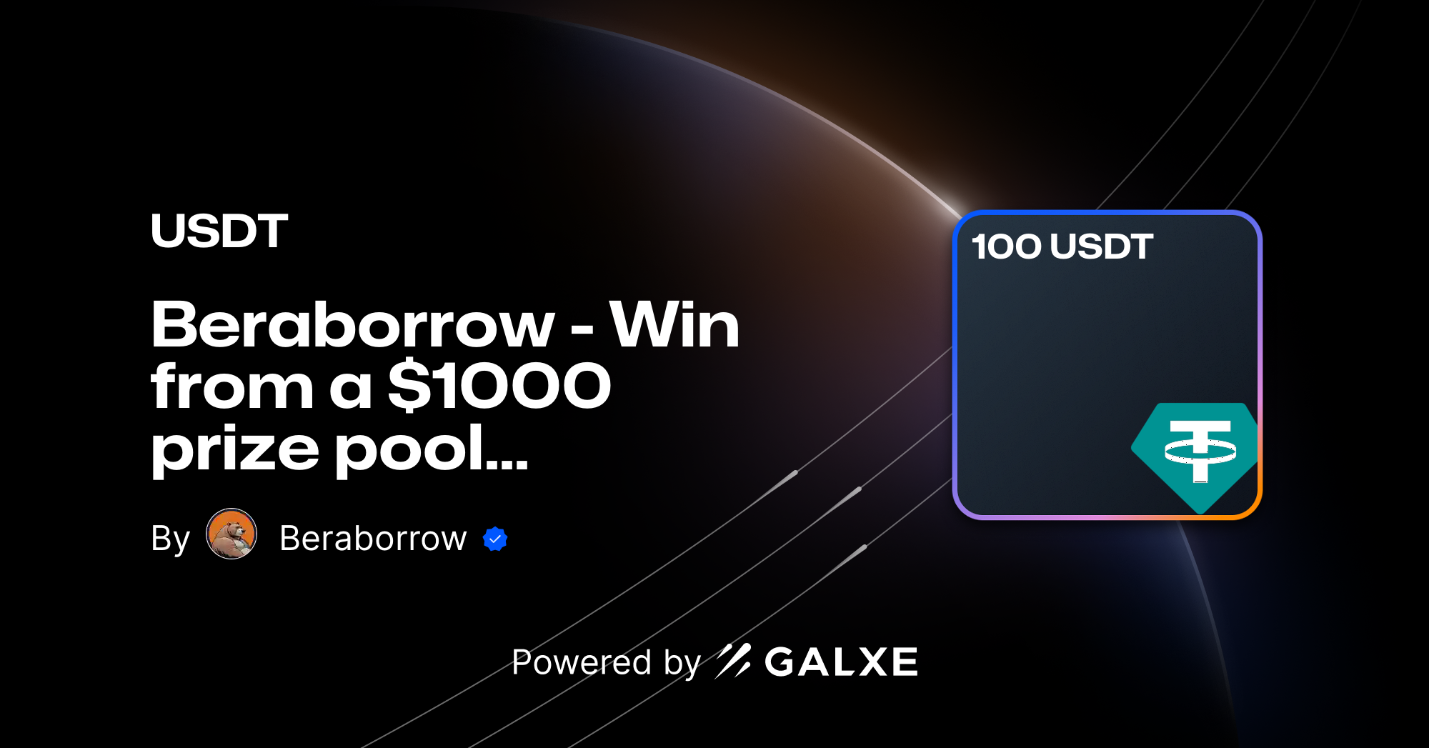 Beraborrow - Win from a $1000 prize pool by Beraborrow | Galxe Quest