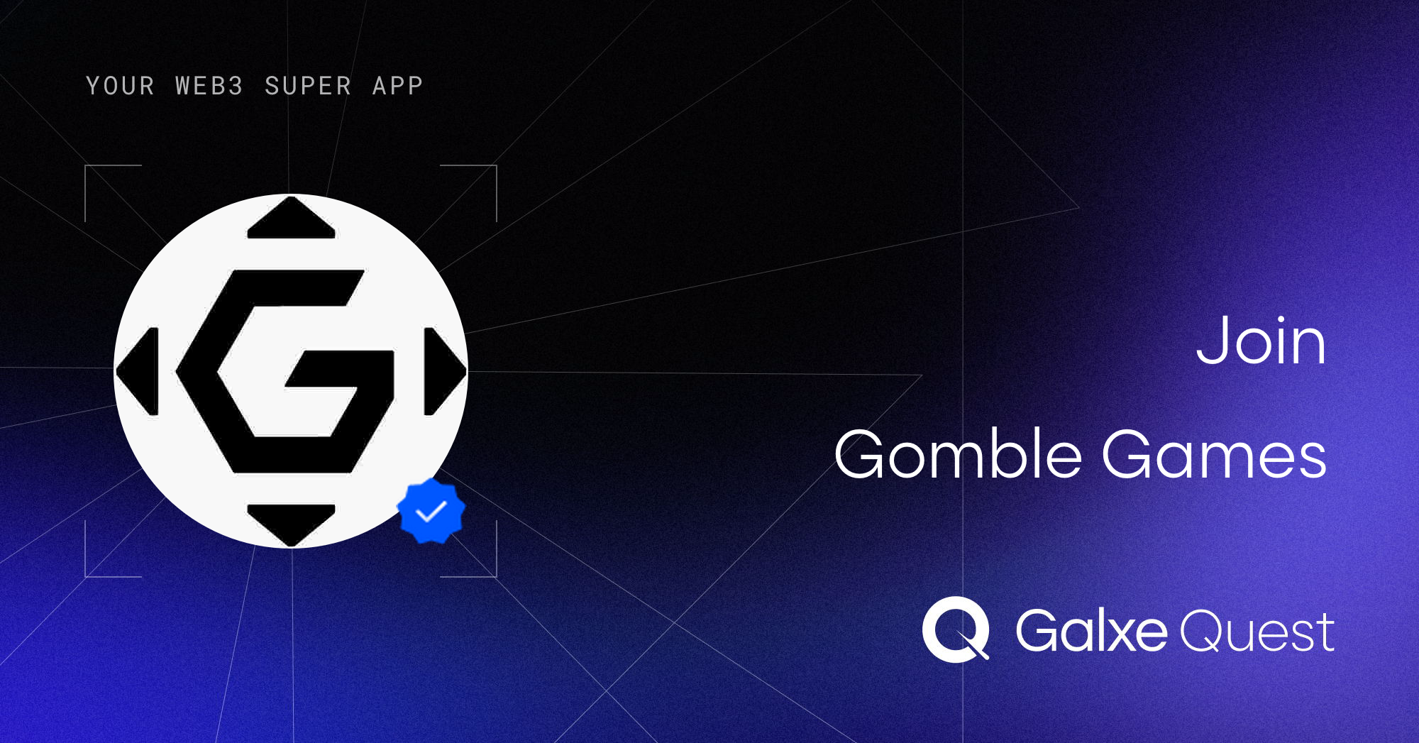 Join Gomble Games on Galxe Quest