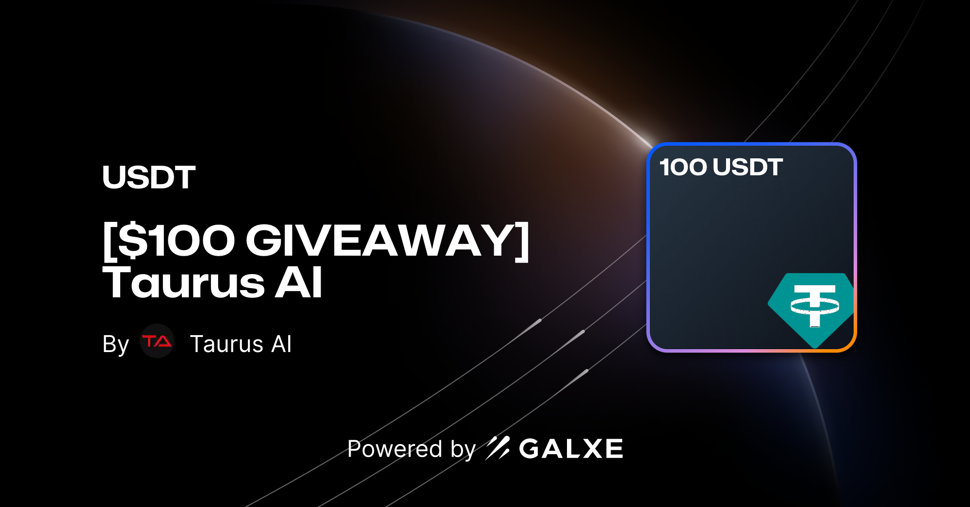 [$100 GIVEAWAY] Taurus AI by Taurus AI | Galxe Quest
