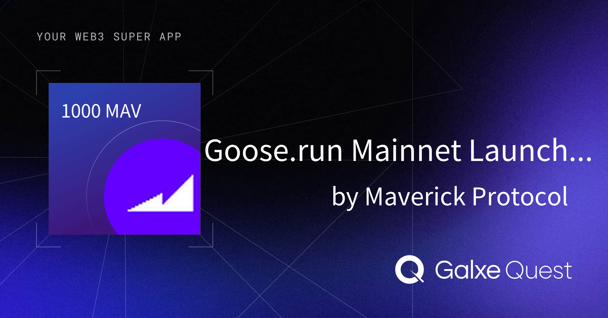 Goose.run Mainnet Launch Feast - Join us on Telegram! by Maverick ...