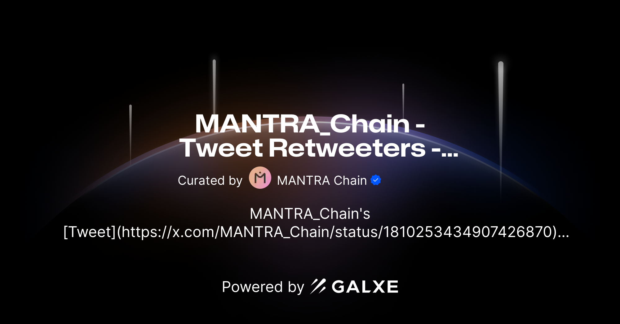 MANTRA_Chain - Tweet Retweeters - Tweet 1810253434907426870 Credential ...