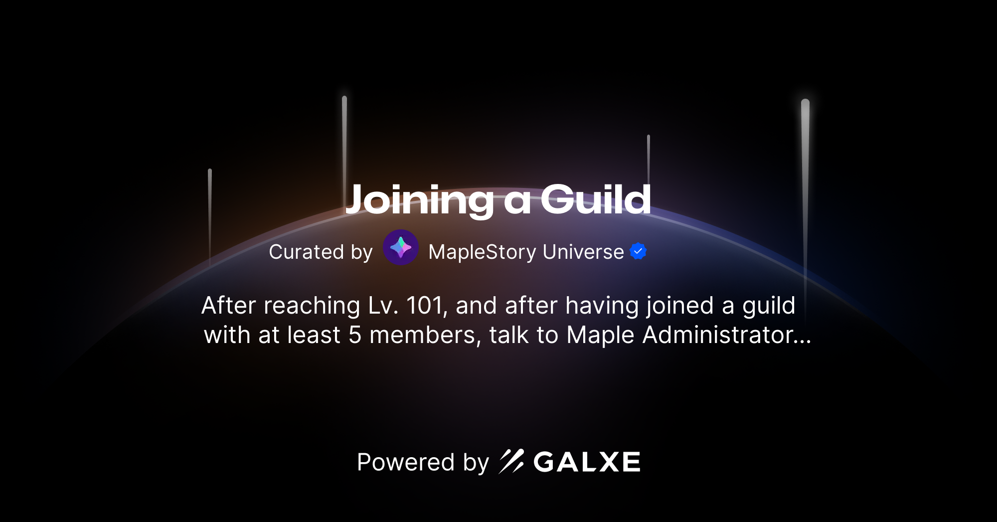 Joining a Guild Credential | Galxe