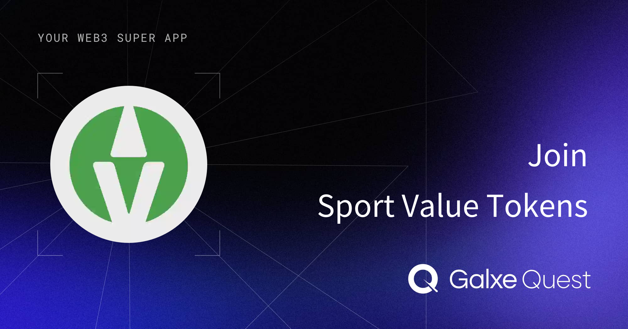 Join Sport Value Tokens on Galxe Quest