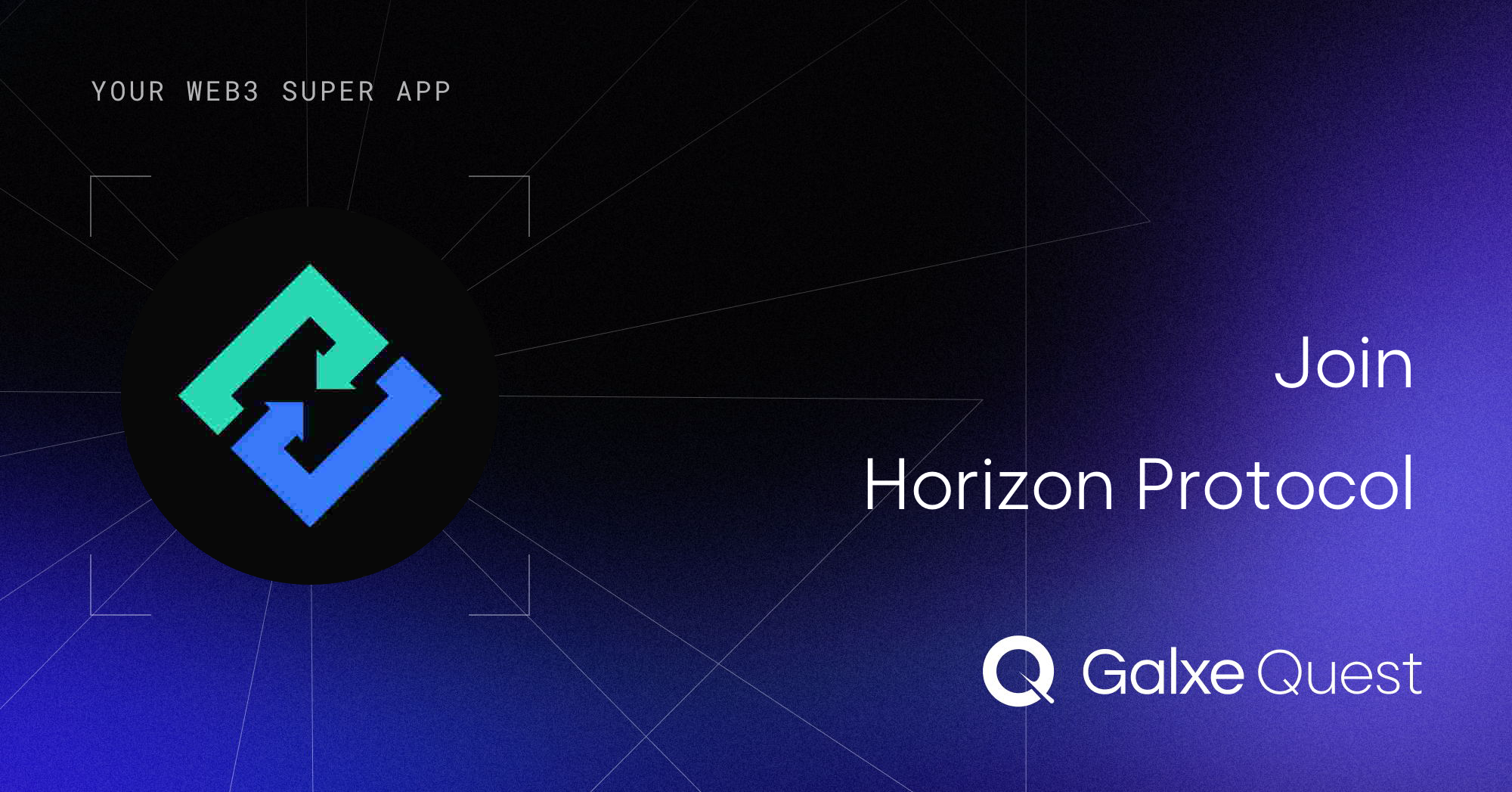 Join Horizon Protocol on Galxe Quest