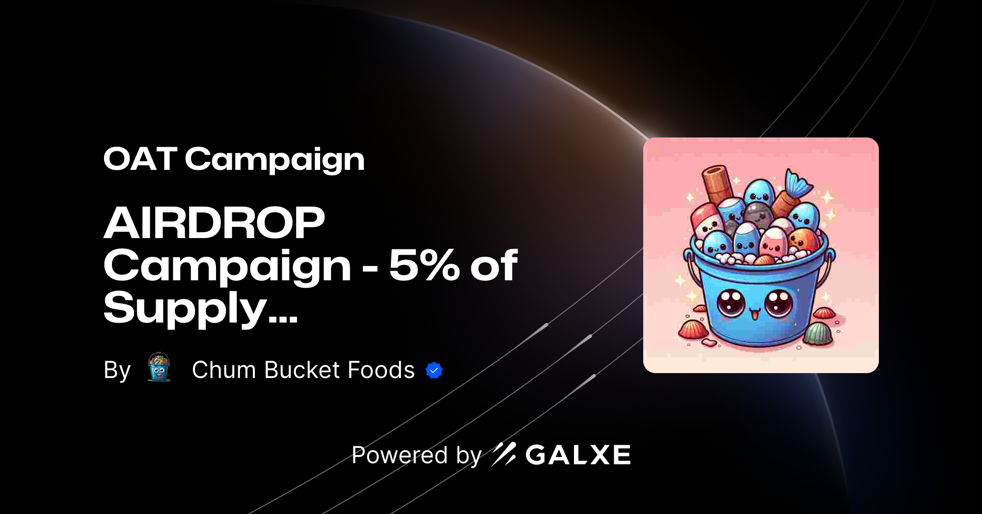 AIRDROP Campaign - 5% of Supply Airdropped to Galxe Campaign ...