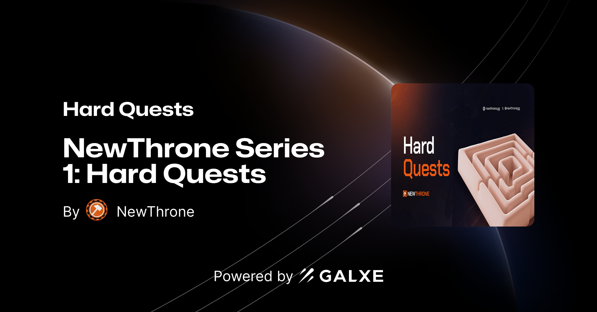 NewThrone Series 1: Hard Quests by NewThrone | Galxe Quest