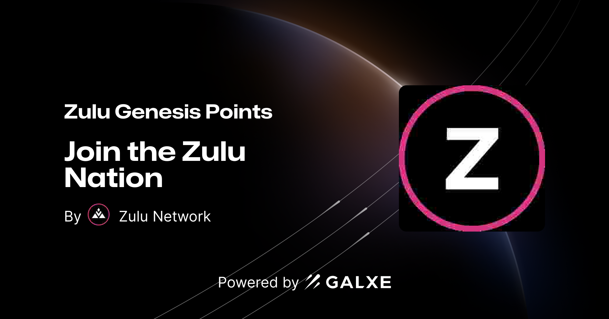 Join the Zulu Nation by Zulu Network | Galxe Quest