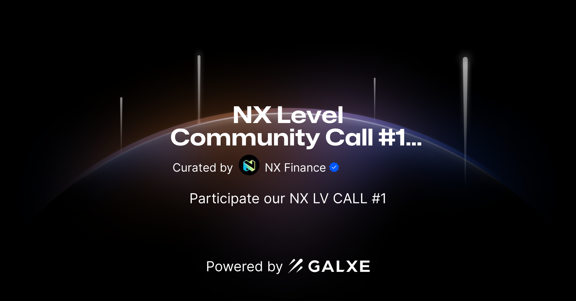 NX Level Community Call #1 Credential | Galxe
