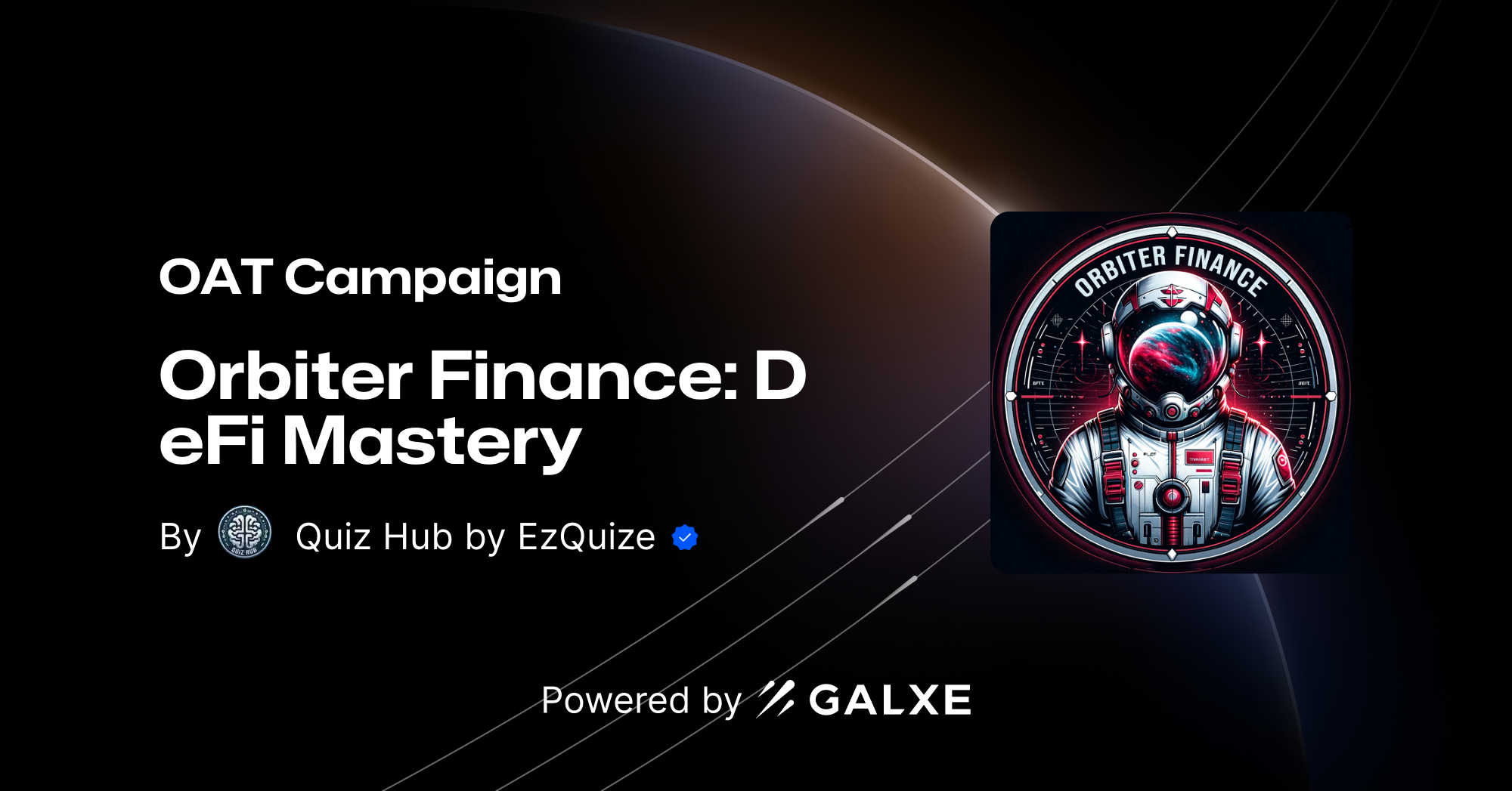 Orbiter Finance: DeFi Mastery by Quiz Hub by EzQuize | Galxe Quest
