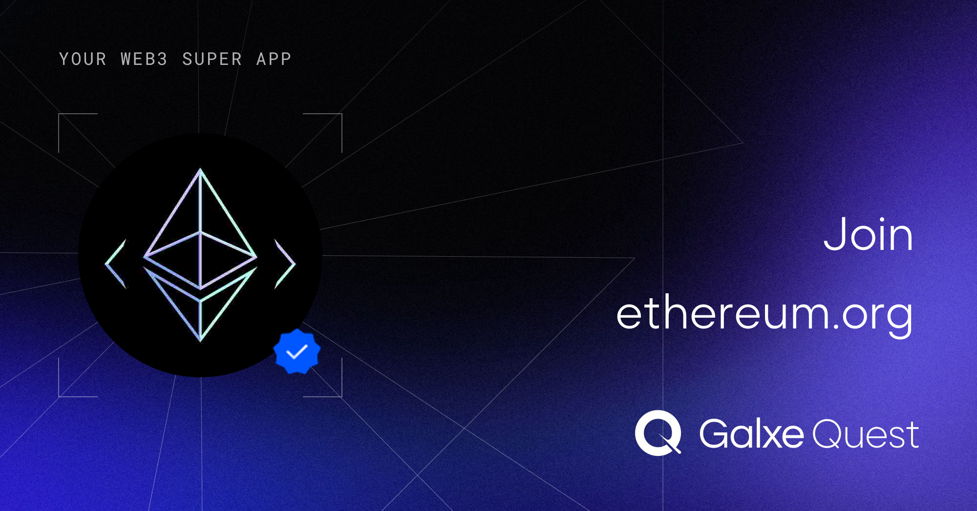 Join ethereum.org on Galxe Quest