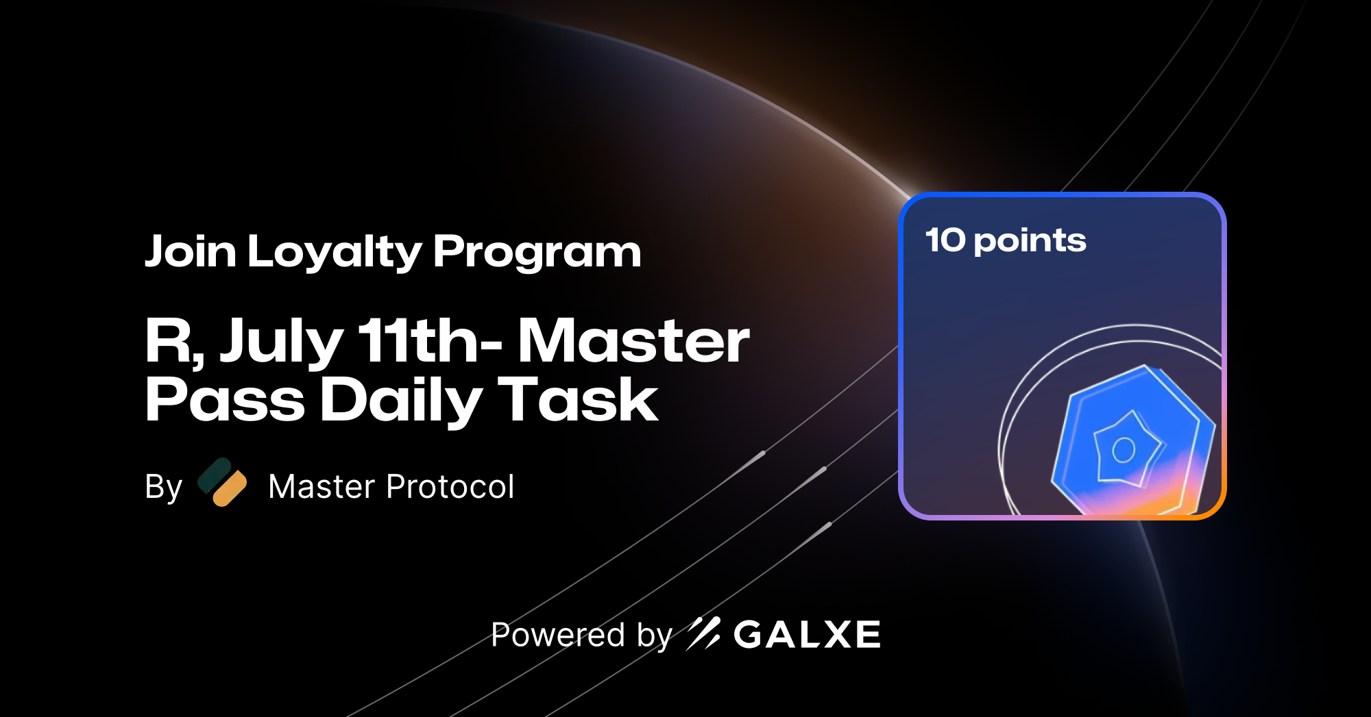 Join R, July 11th- Master Pass Daily Task Loyalty Program from Master ...