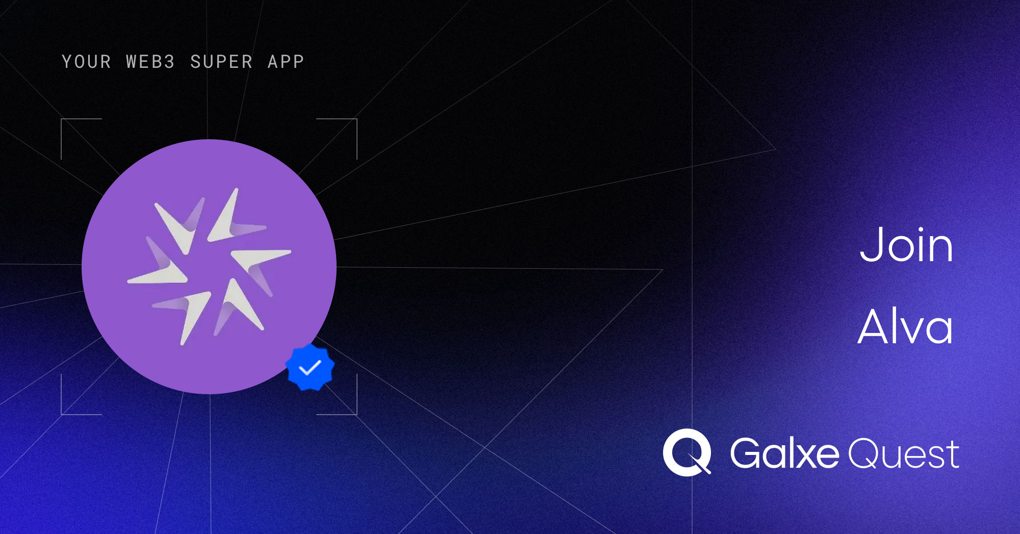 Join Alva on Galxe Quest