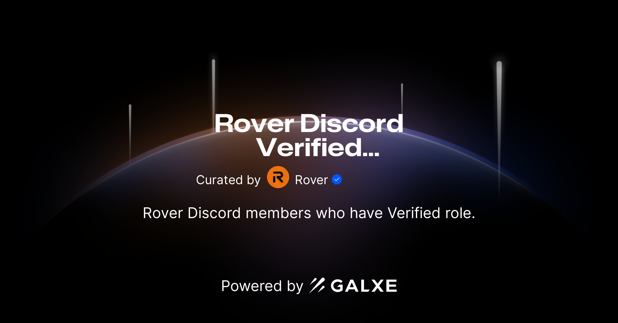 Rover Discord Verified Credential | Galxe