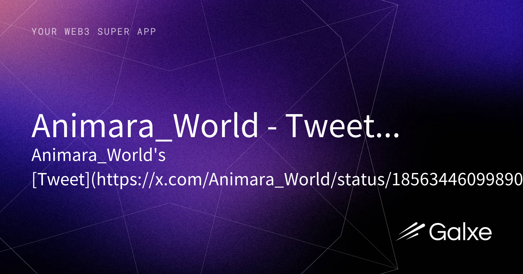 Animara_World - Tweet Retweeters - Tweet 1856344609989038535 Credential ...