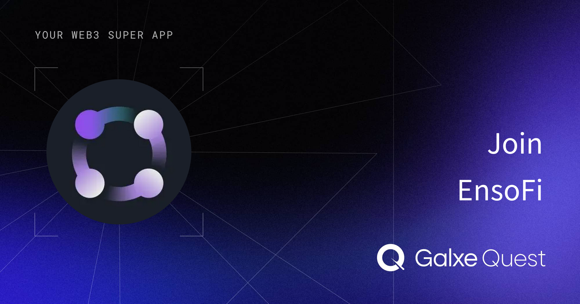 Join EnsoFi on Galxe Quest