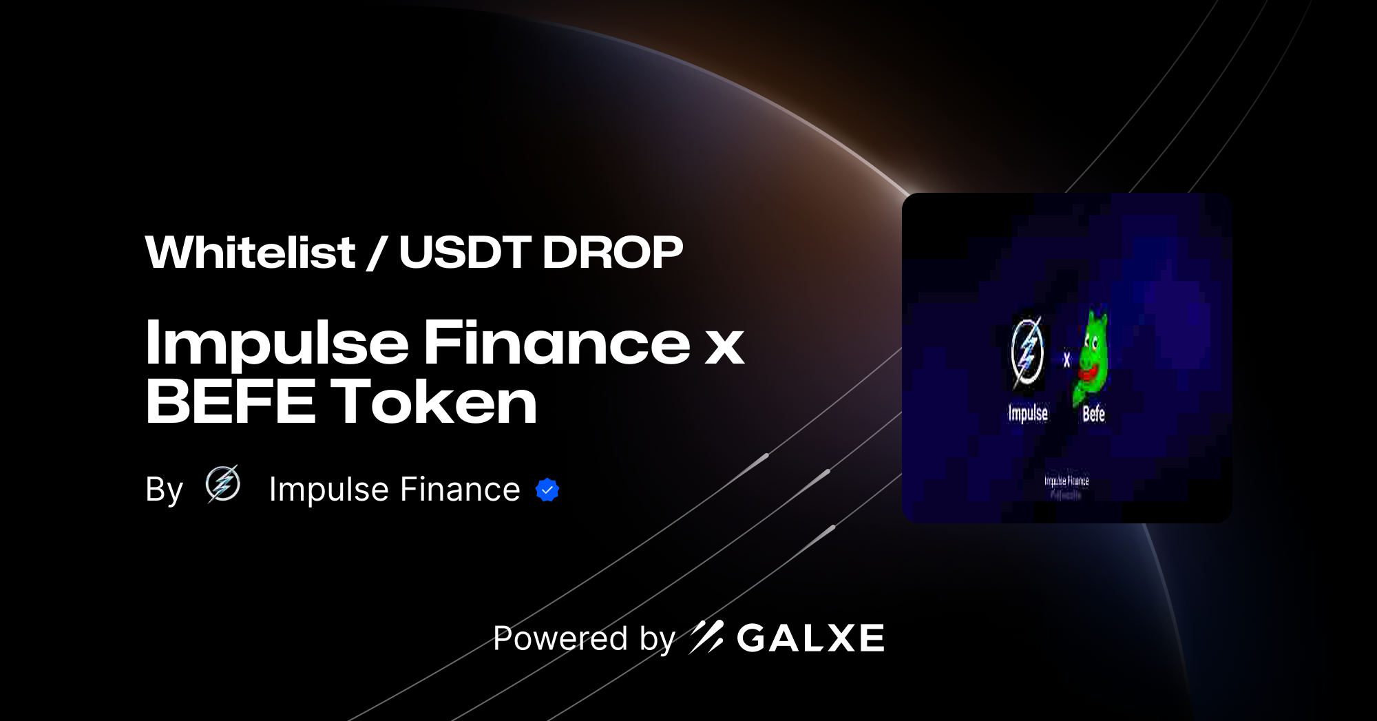 Impulse Finance x BEFE Token by Impulse Finance | Galxe Quest