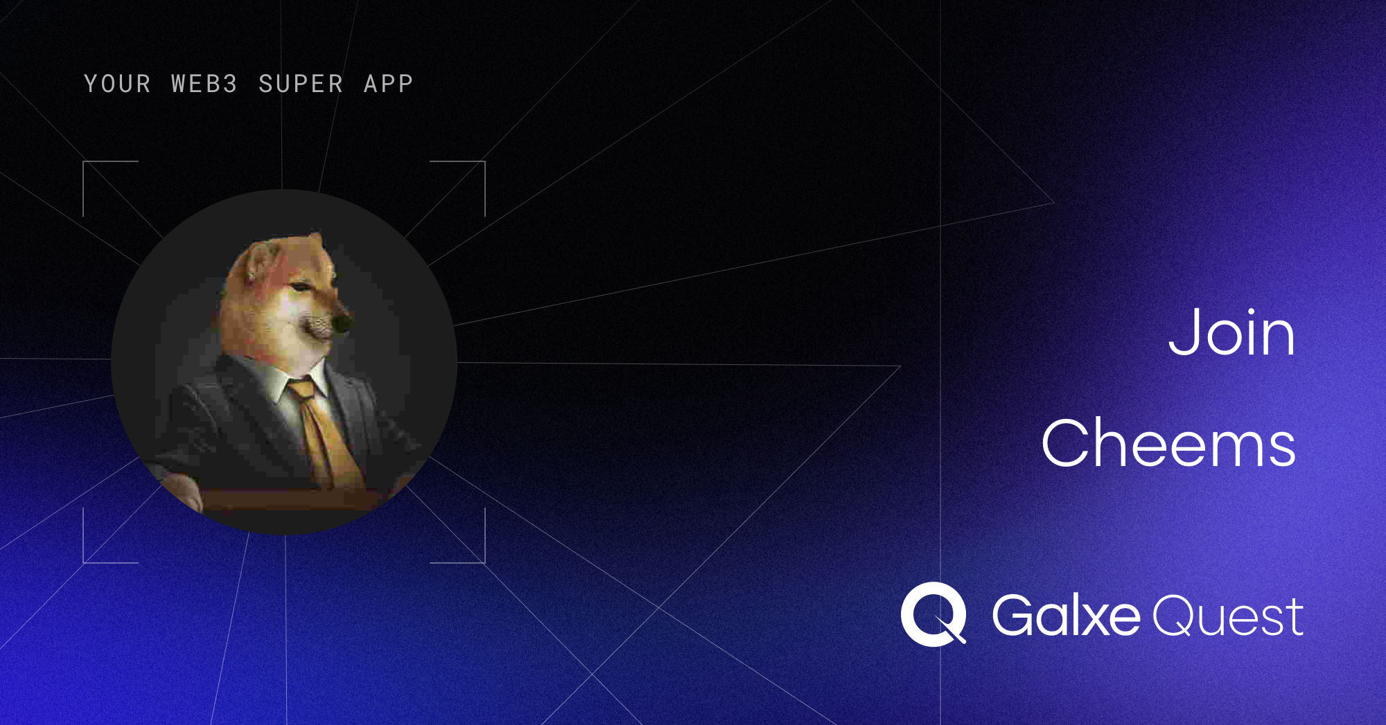 Join Cheems on Galxe Quest