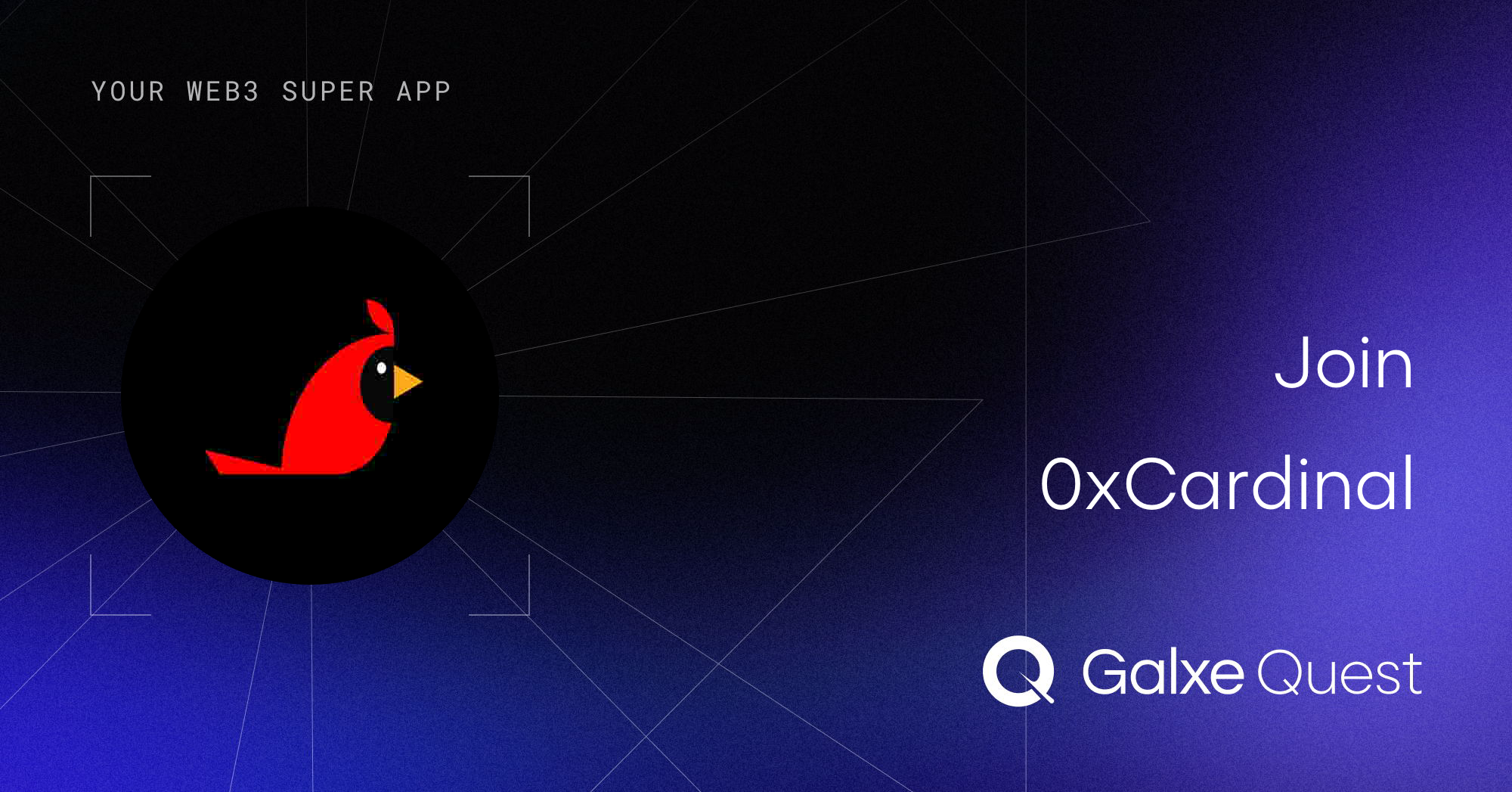 Join 0xCardinal on Galxe Quest