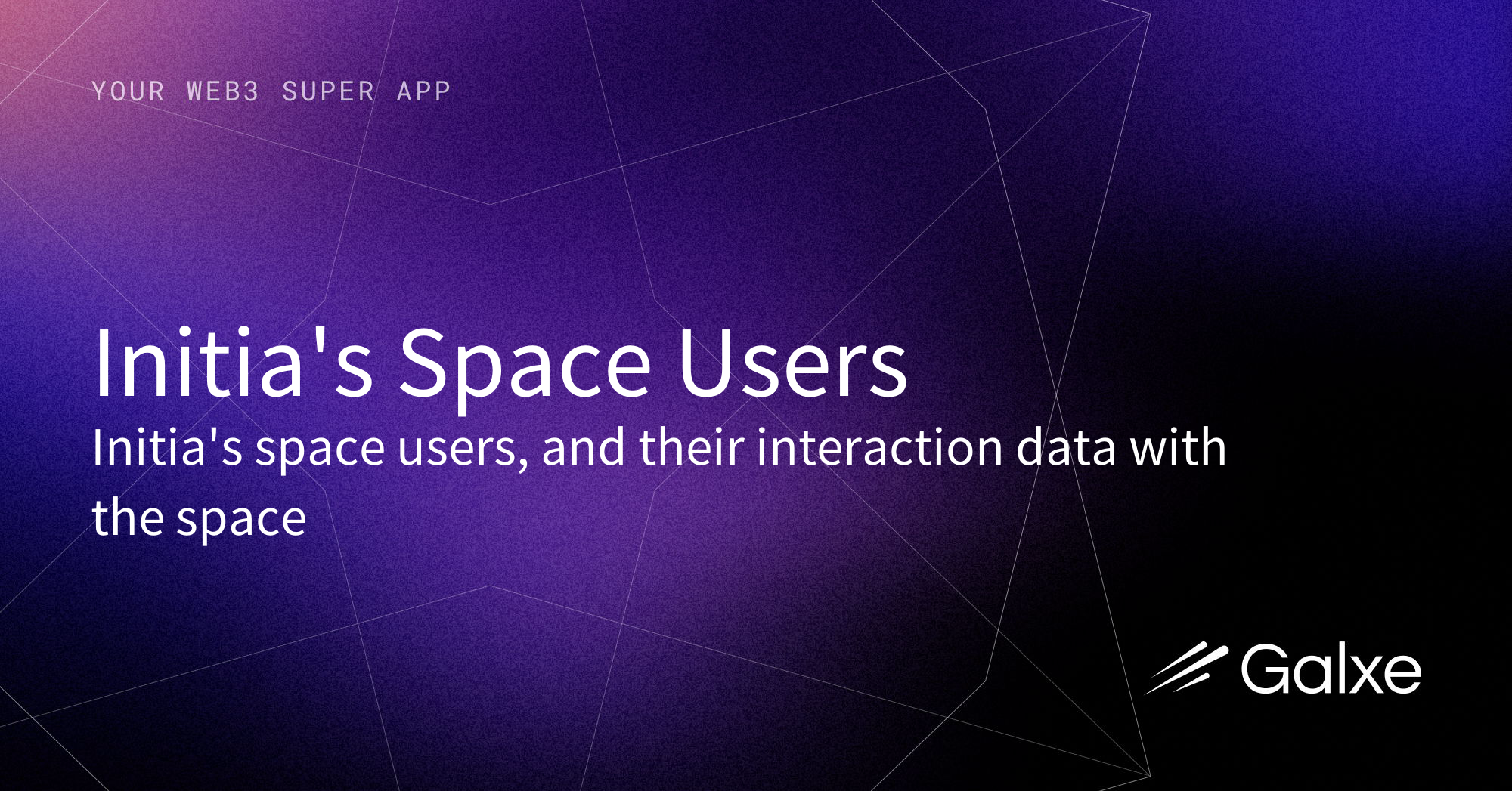 Initia's Space Users Credential | Galxe