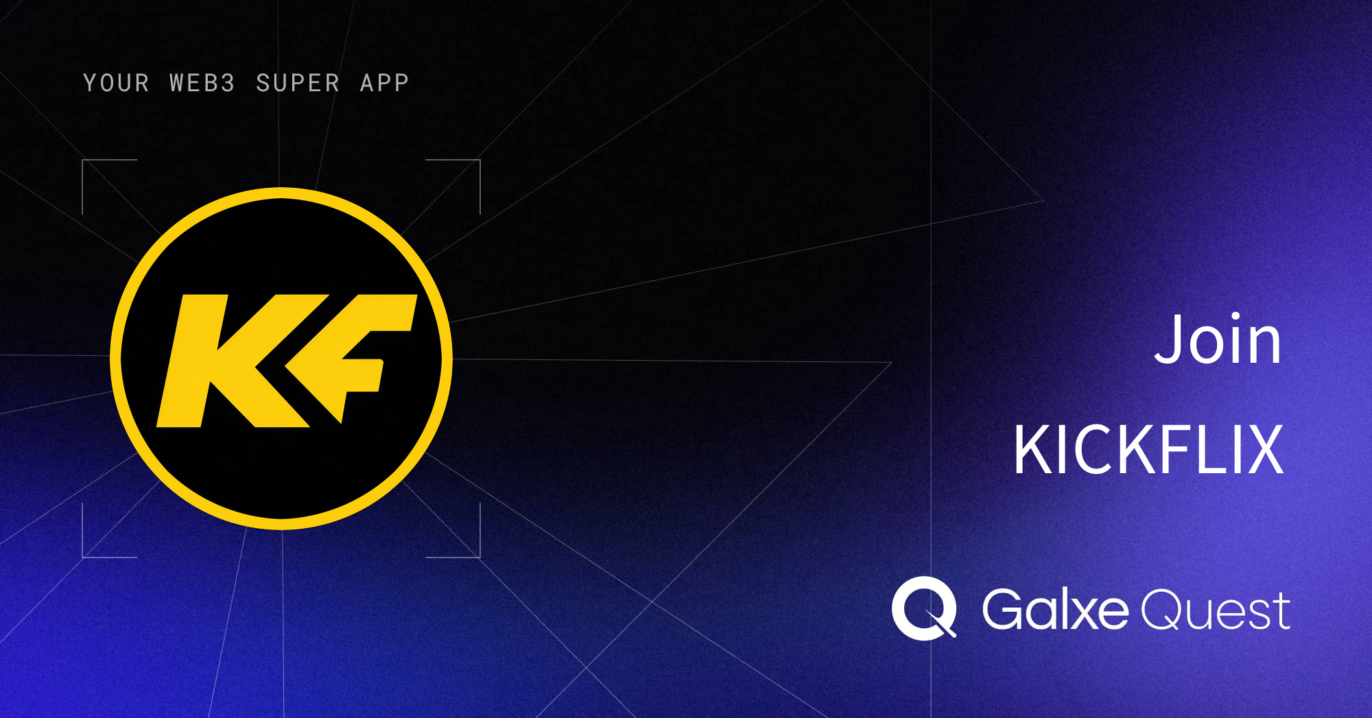 Join KICKFLIX on Galxe Quest
