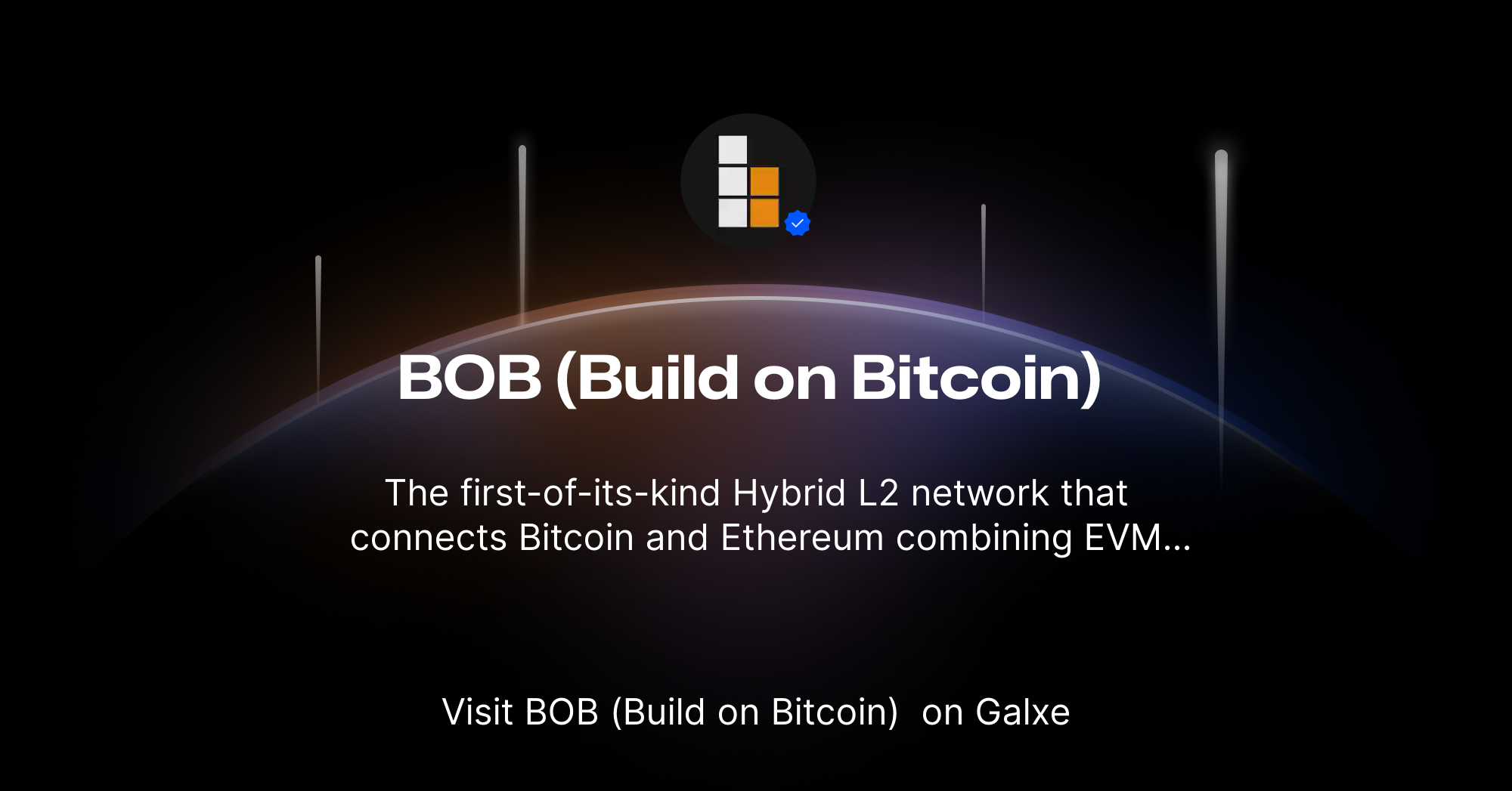 Join BOB (Build on Bitcoin) on Galxe