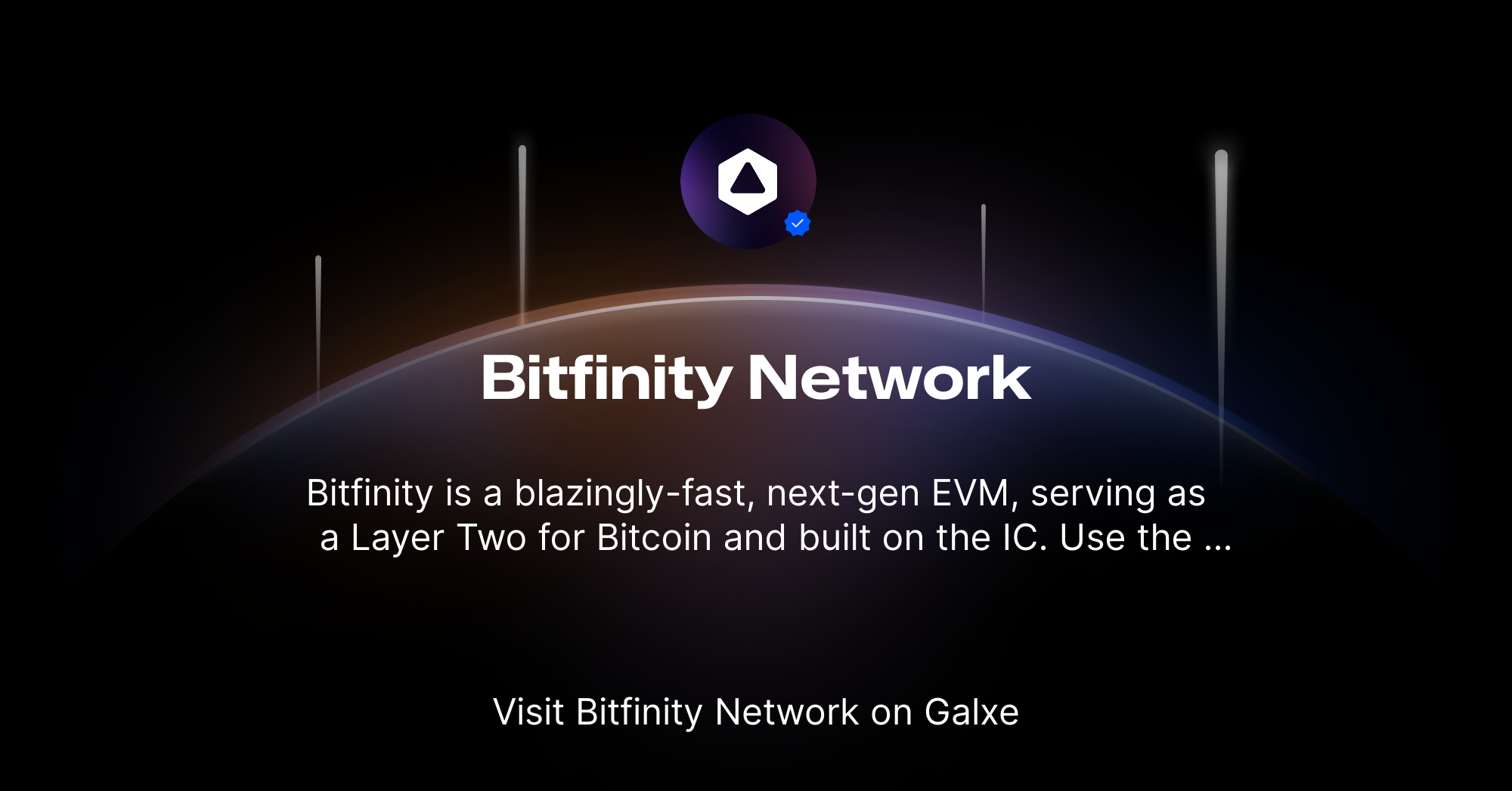 Join Bitfinity Network on Galxe