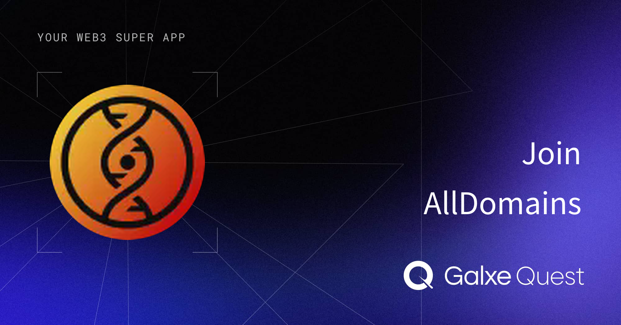 Join AllDomains on Galxe Quest