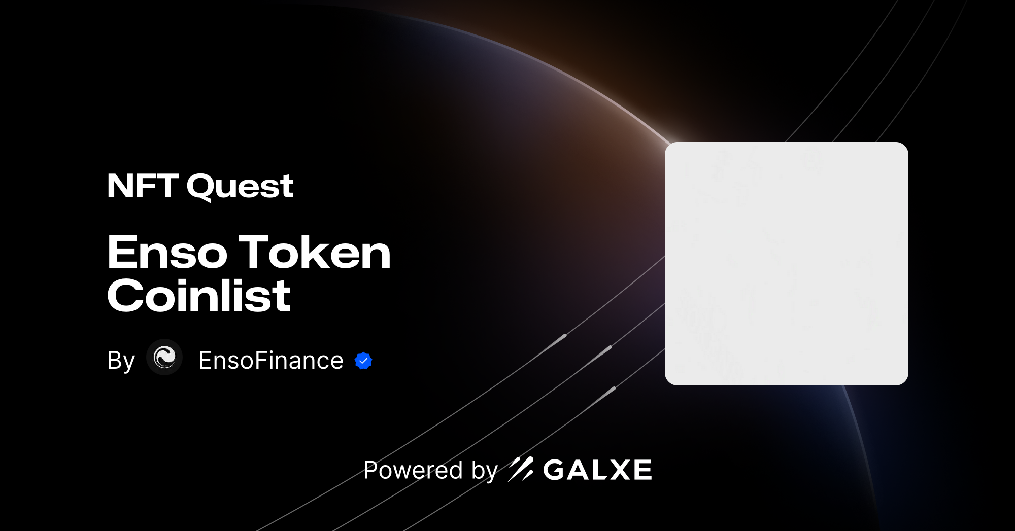 Enso Token 🤝 Coinlist by Enso | Galxe Quest