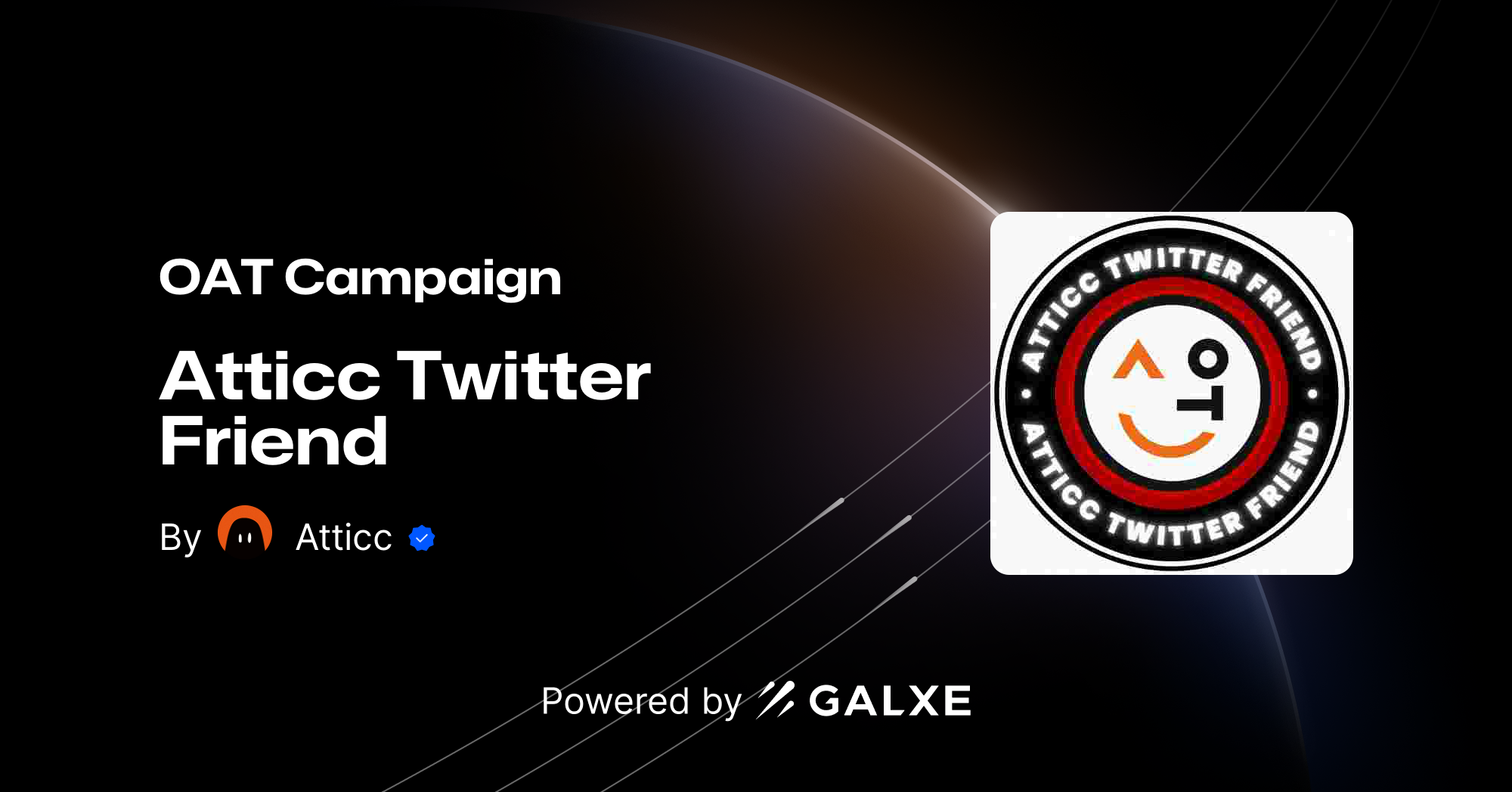 Atticc Twitter Friend by Atticc | Galxe Quest