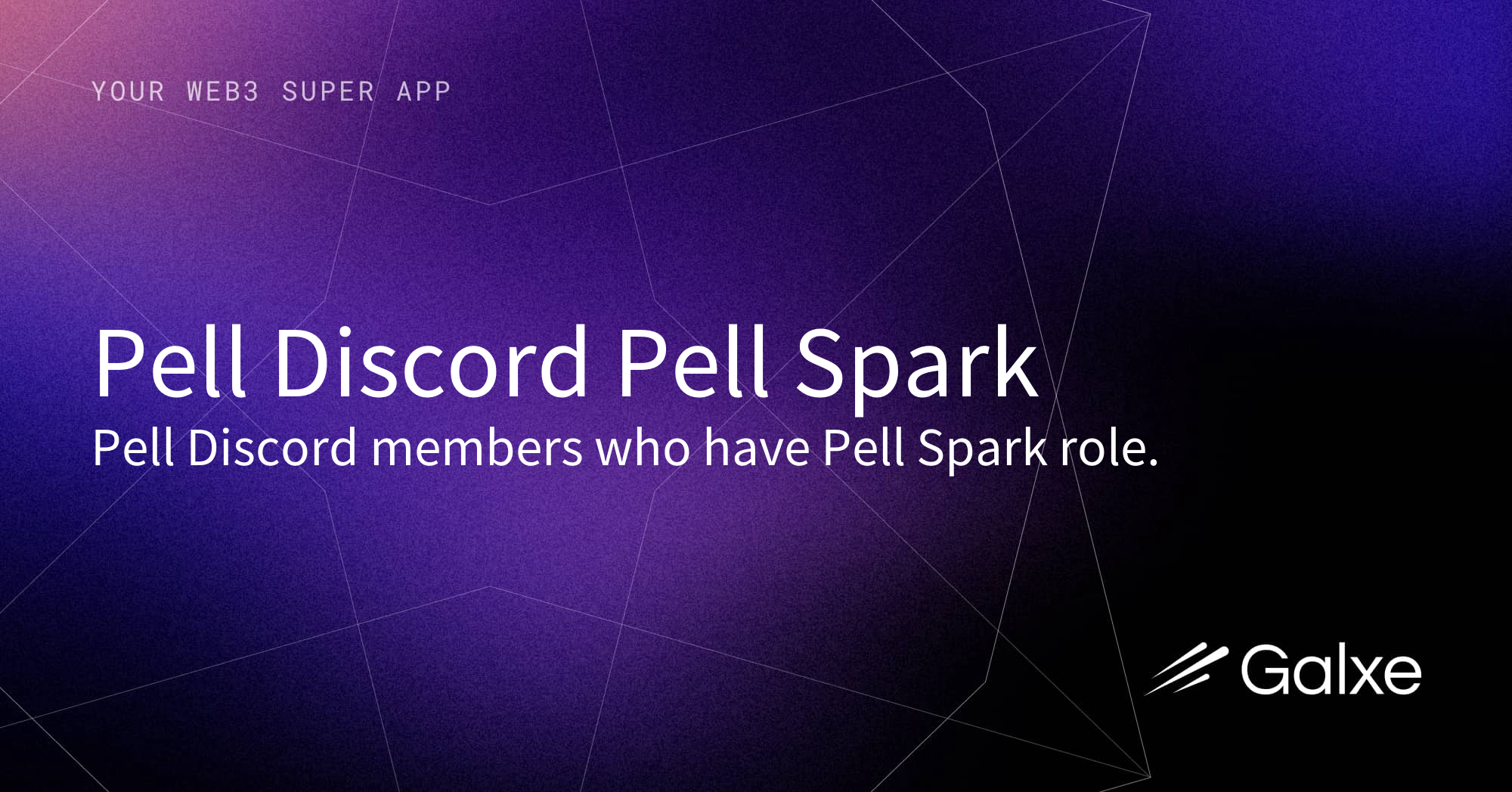 Pell Discord Pell Spark Credential | Galxe