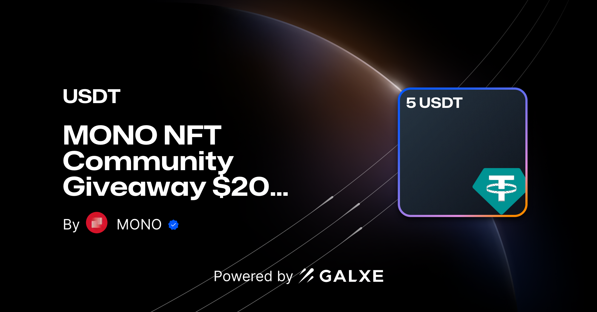 MONO NFT Community Giveaway $20 by MONO | Galxe Quest