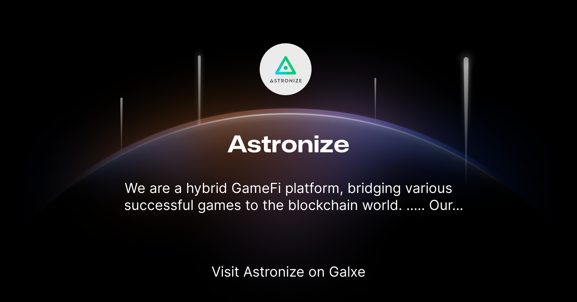 Join Astronize on Galxe