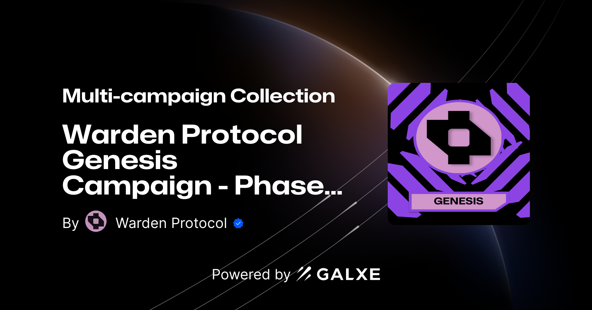 Warden Protocol Genesis Campaign - Phase 1: Offchain by Warden Protocol | Galxe Quest