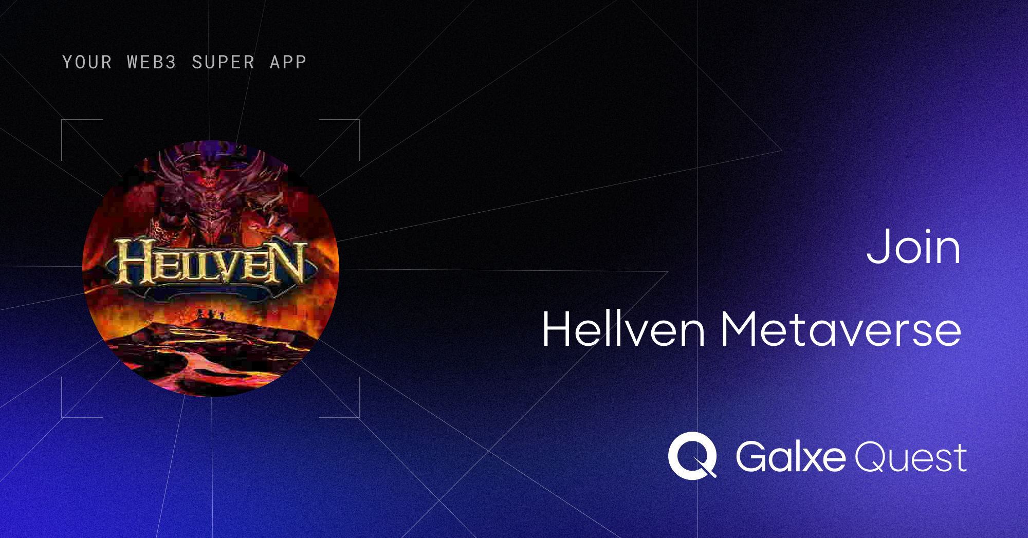 Join Hellven Metaverse on Galxe Quest