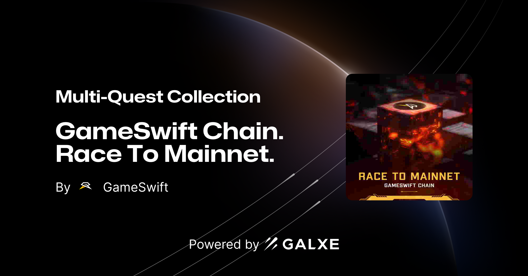 GameSwift Chain. Race To Mainnet. by GameSwift | Galxe Quest