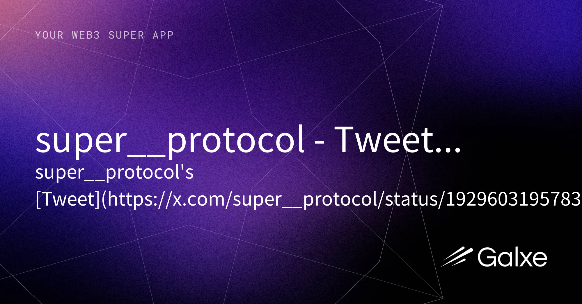 super__protocol - Tweet Retweeters - Tweet 1929603195783073874 ...