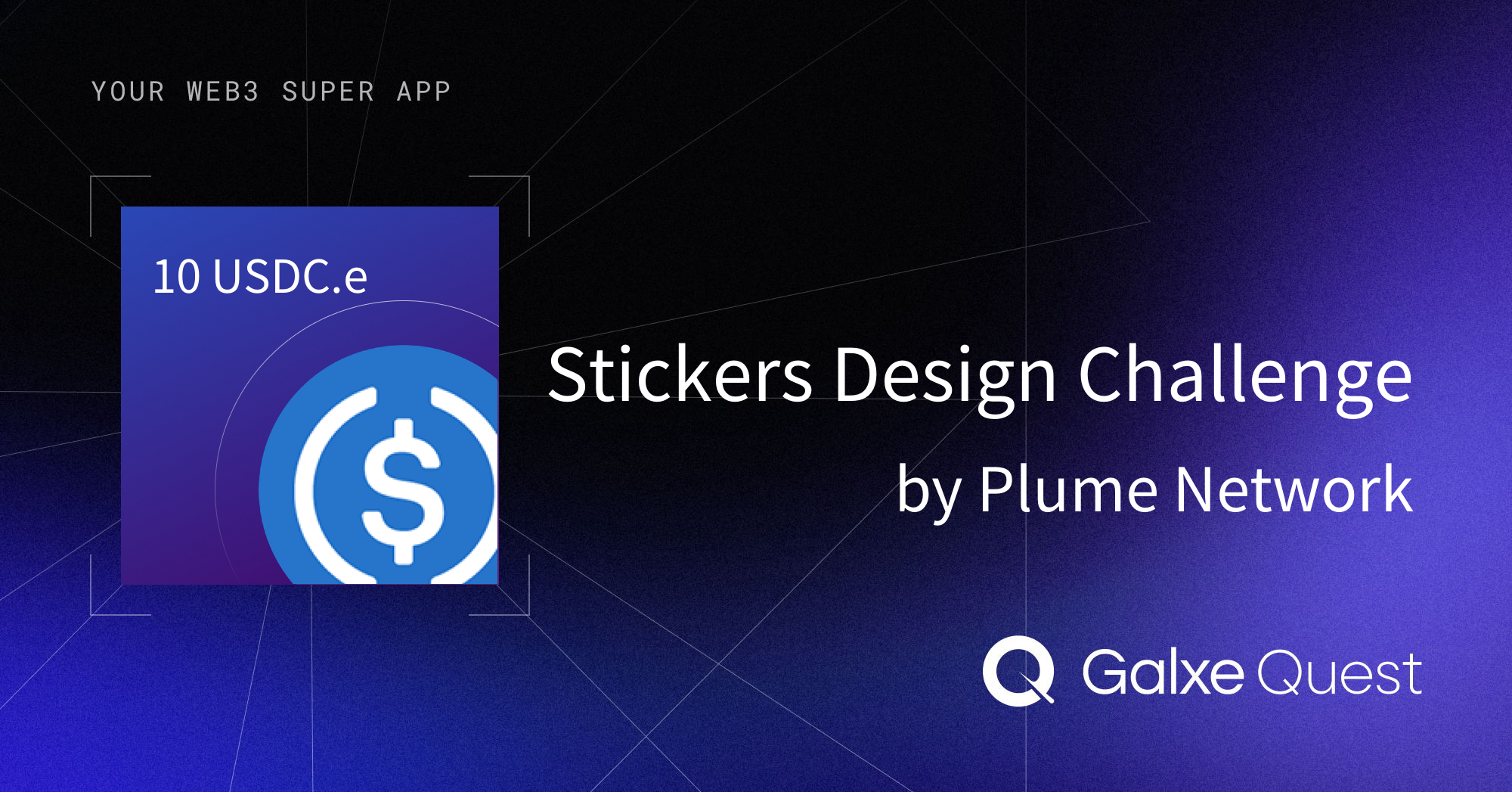 Stickers Design Challenge by Plume Network | Galxe Quest