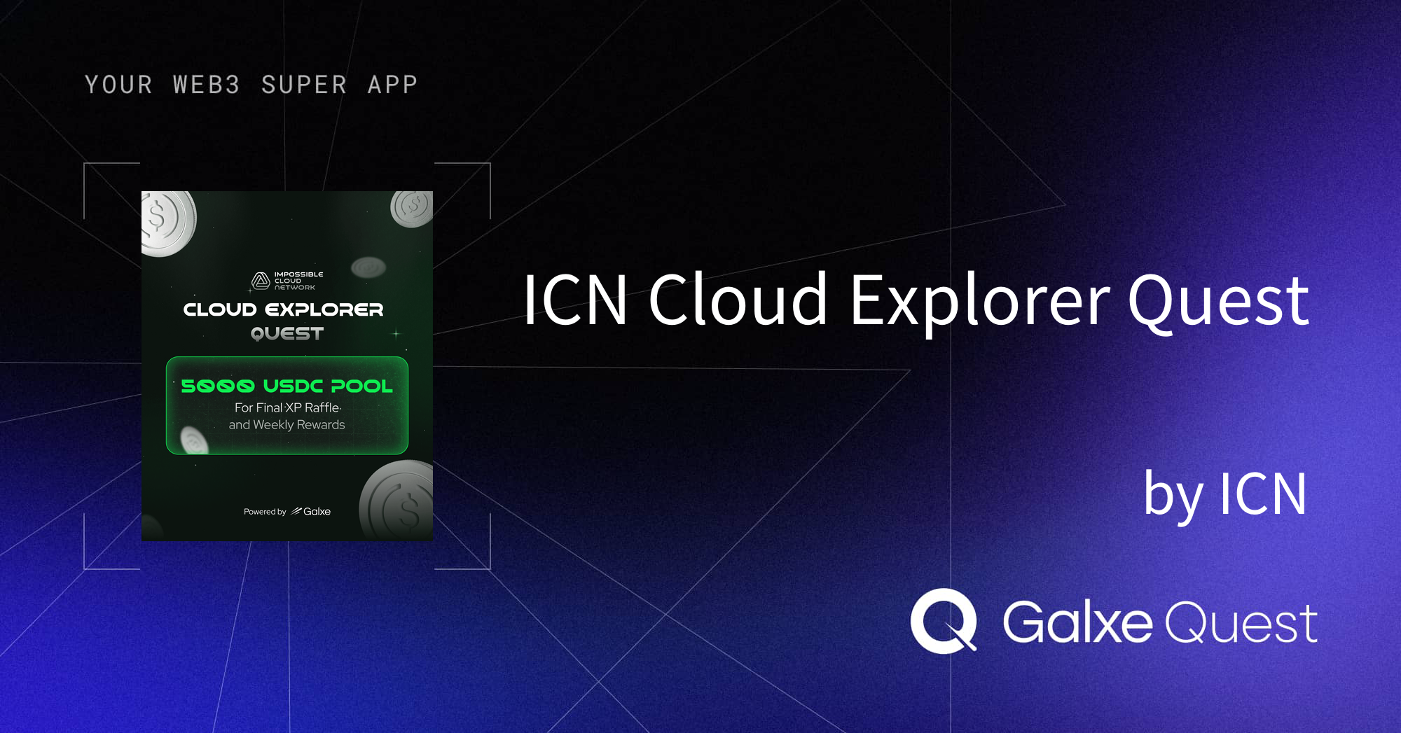 ICN Cloud Explorer Quest by ICN | Galxe Quest