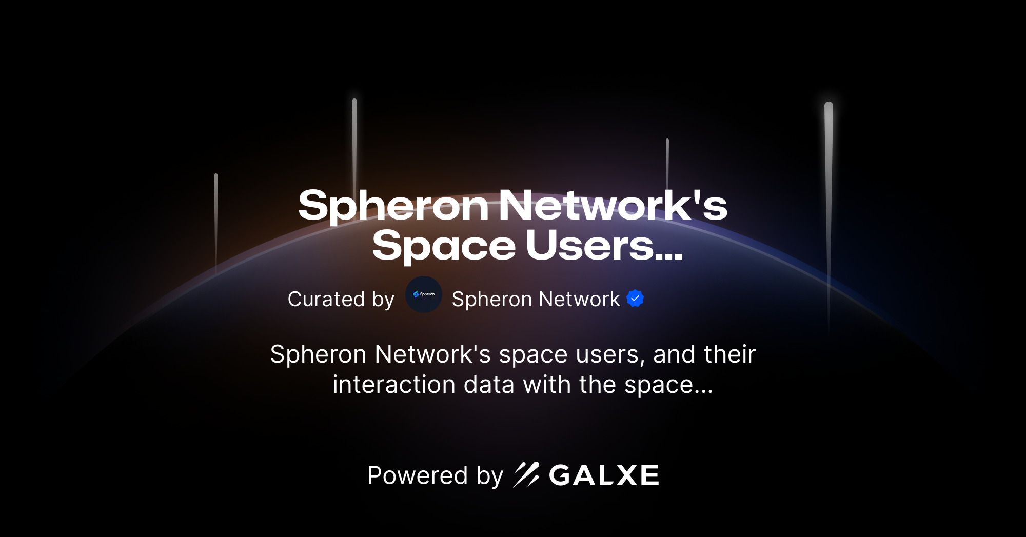Spheron Network's Space Users Credential | Galxe