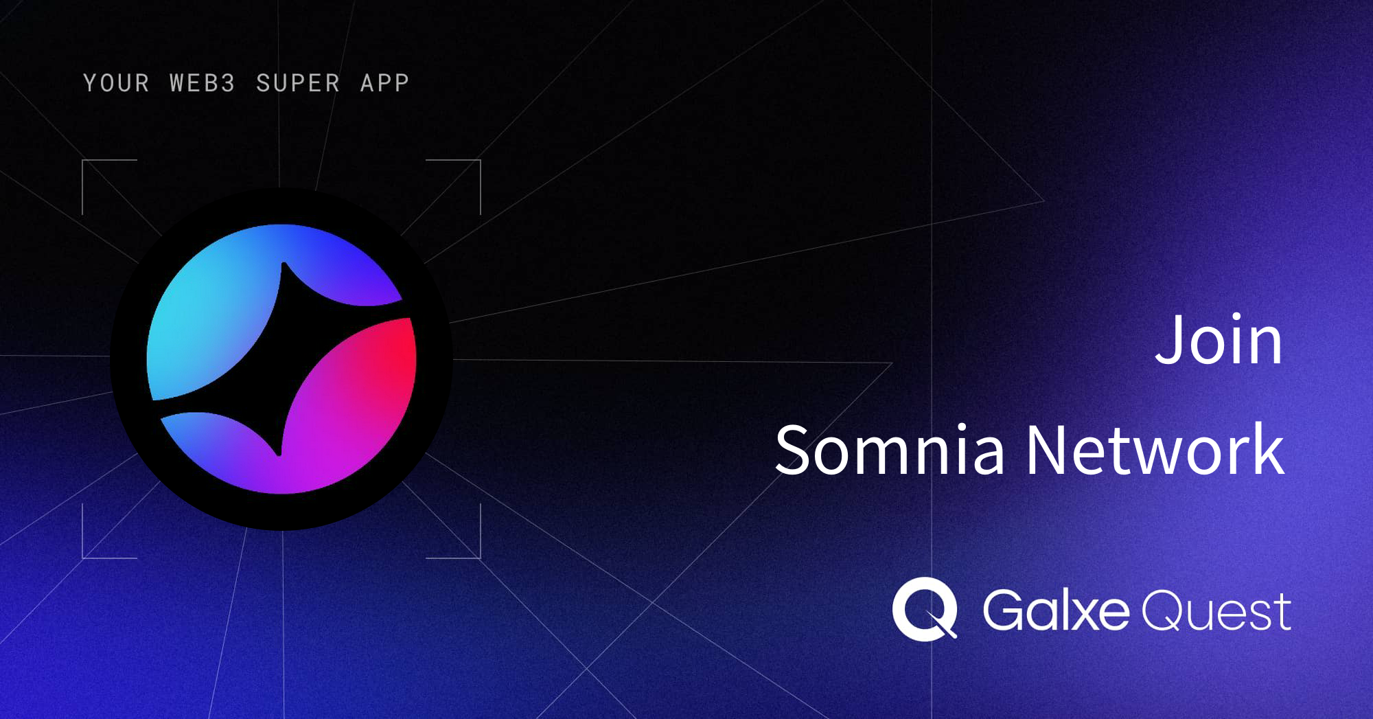 Join Somnia Network on Galxe Quest