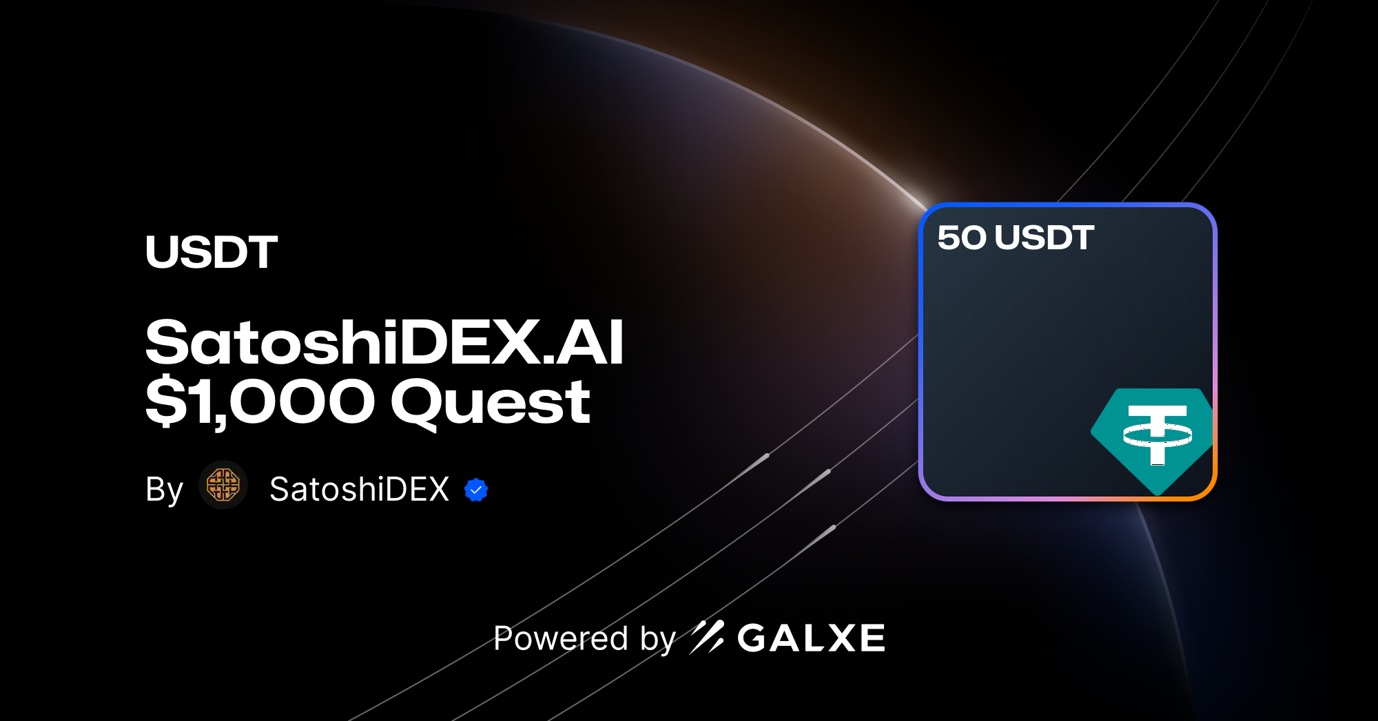 SatoshiDEX.AI $1,000 Quest by SatoshiDEX | Galxe Quest