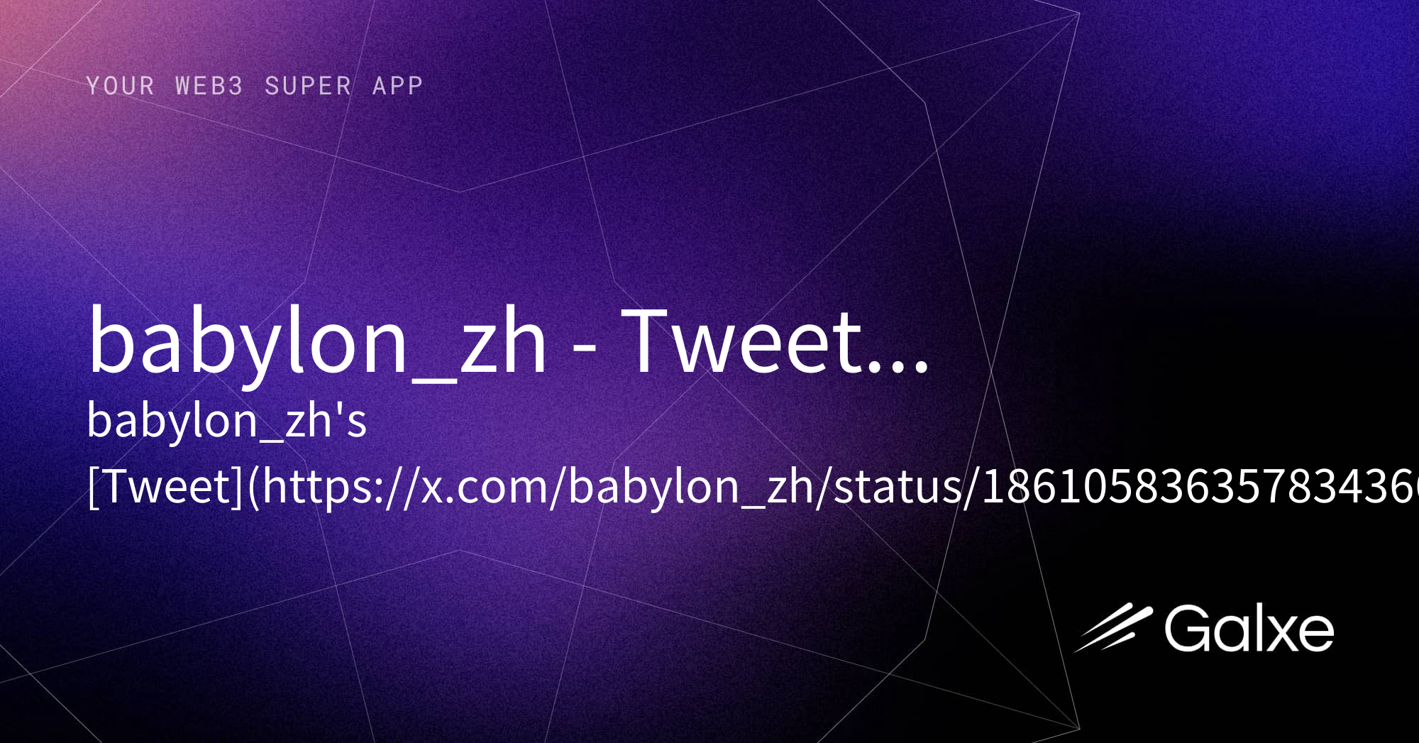 babylon_zh - Tweet Retweeters - Tweet 1861058363578343663 Credential ...