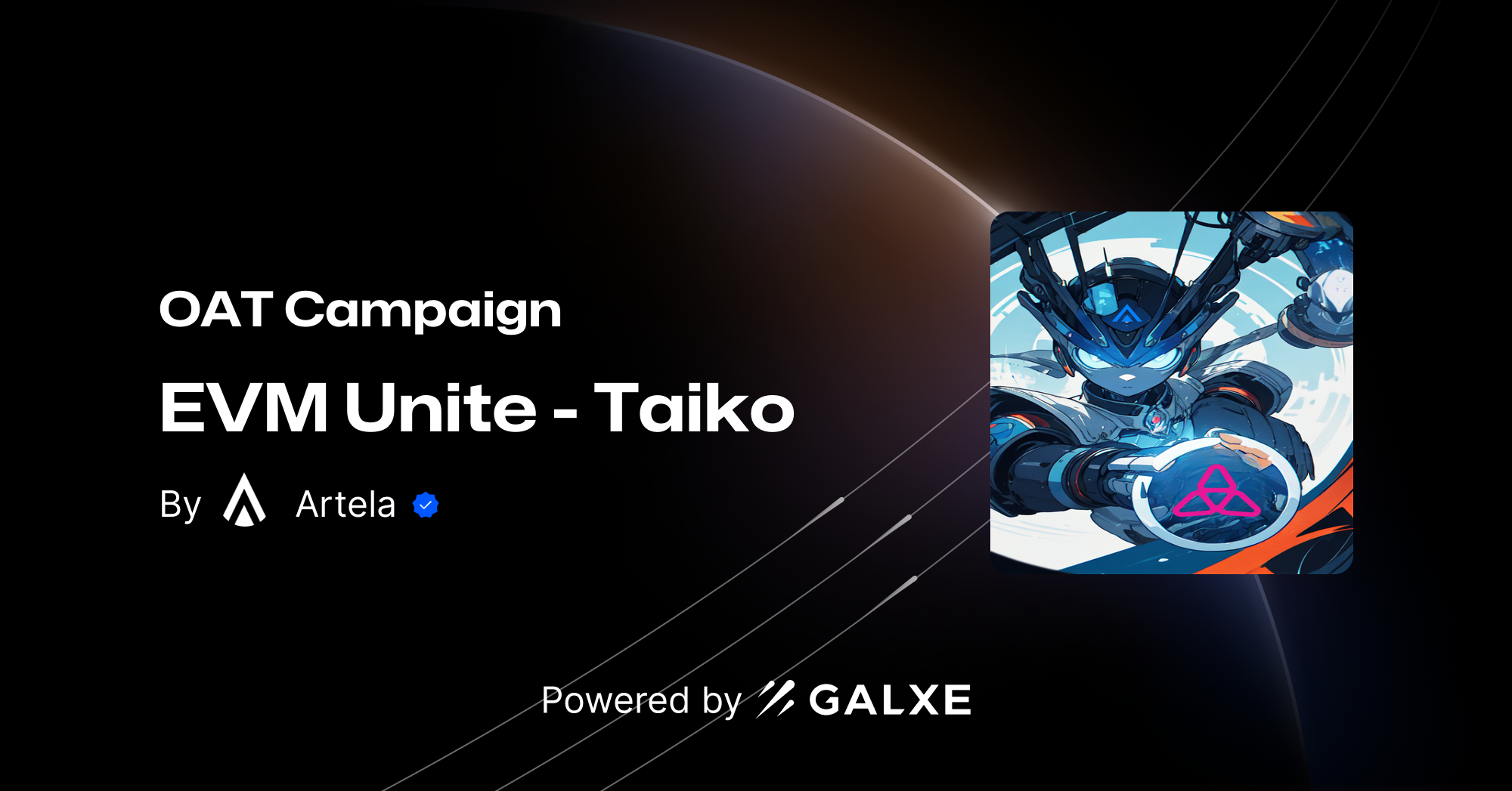 EVM Unite - Taiko by Artela | Galxe Quest