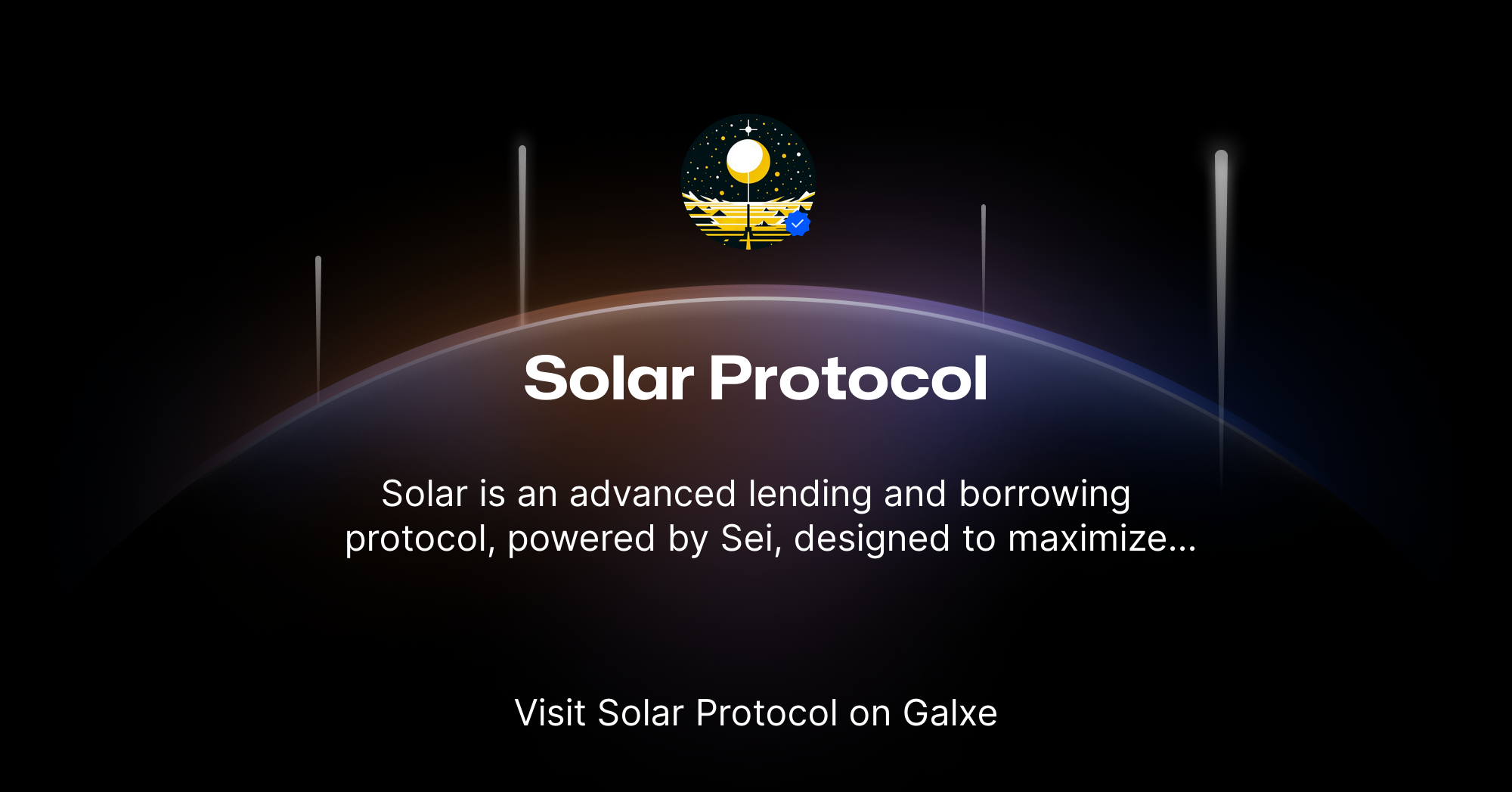 Join Solar Protocol on Galxe